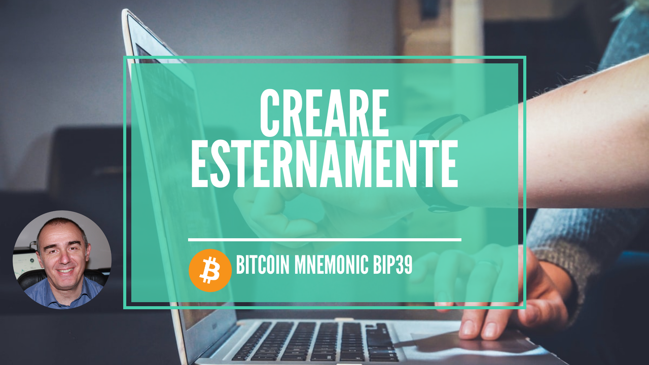 Bitcoin: Creare esternamente un mnemonic bip39 24 parole con entropia ...