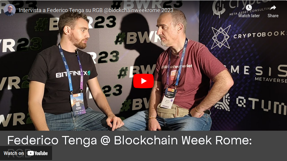 Federico Tenga su RGB - Bitcoin Freedom - Massimo (Max) Musumeci