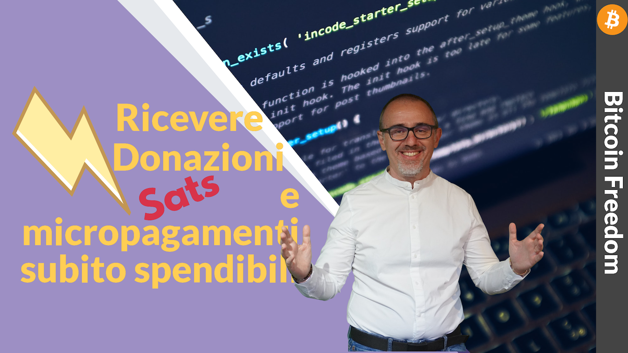 Donazioni e micropagamenti Lightning SUBITO Spendibili - Massimo (Max ...